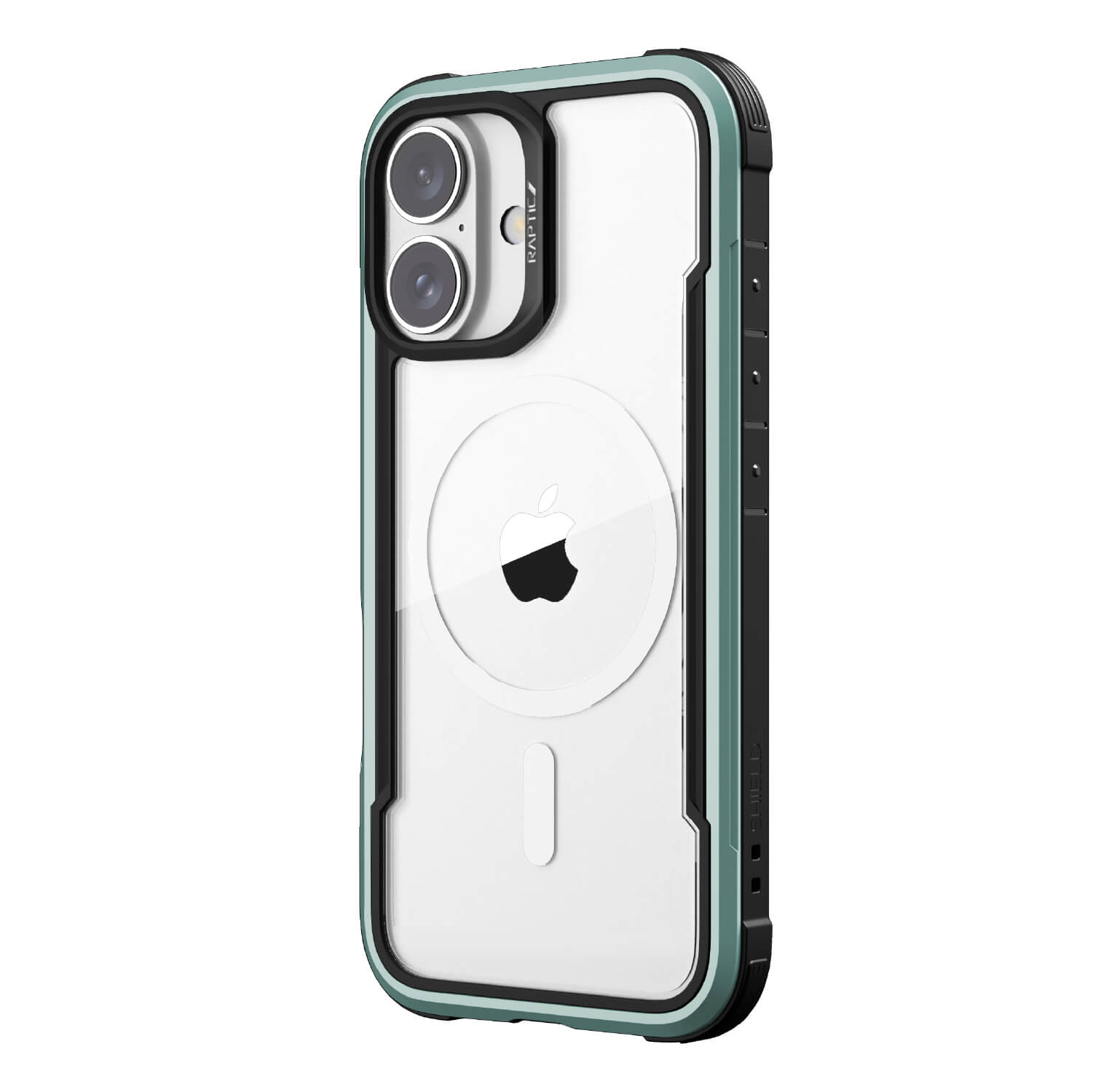 Protective iPhone 16 Plus Cases | MagSafe Compatible Raptic Shield Green