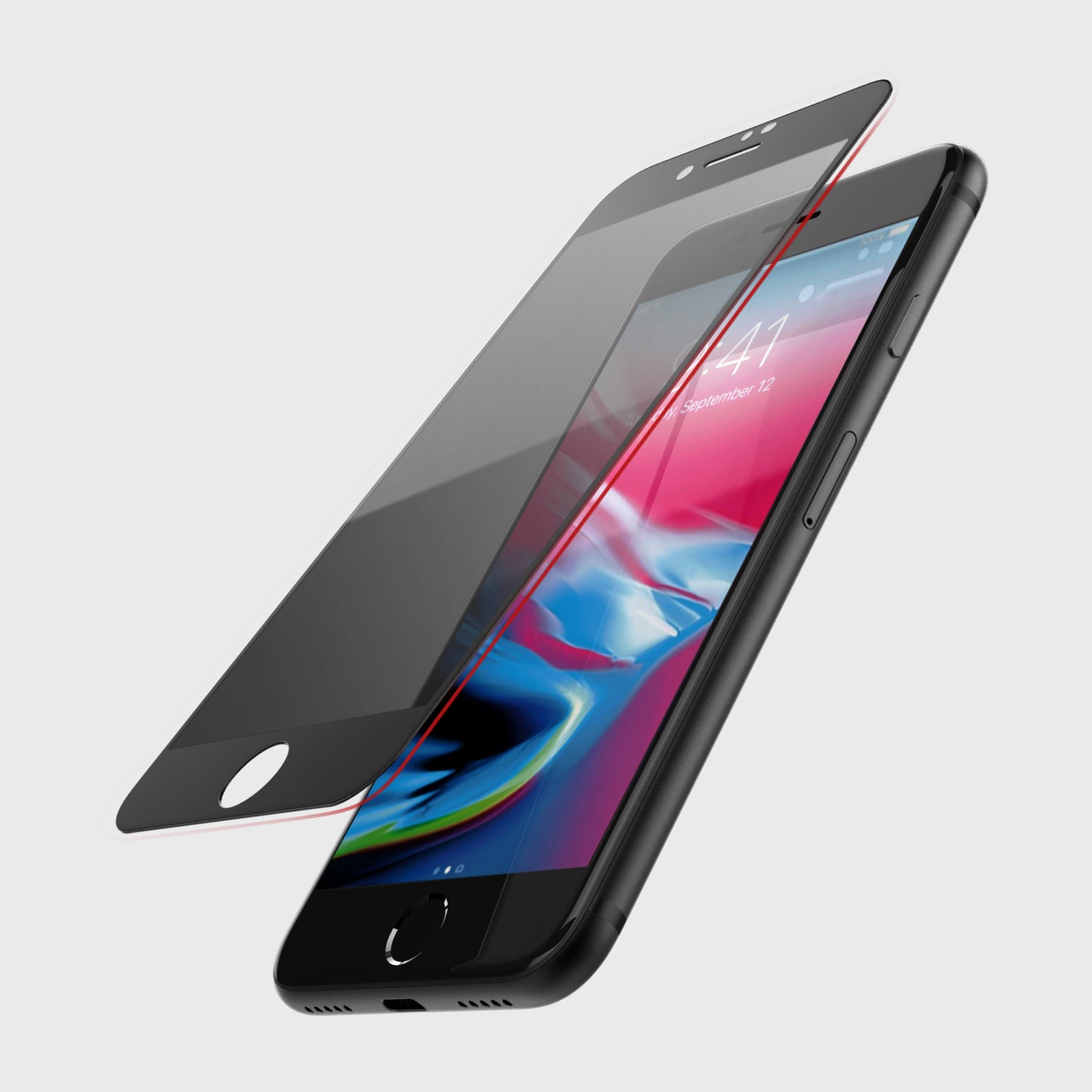 iPhone 8 Screen Protector Raptic Glass Privacy
